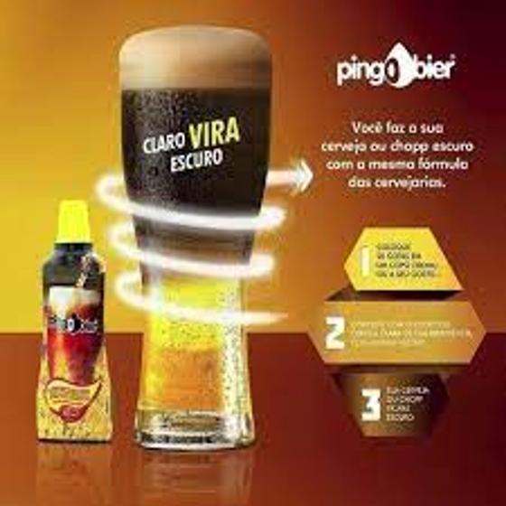 Cervejá ou Chopp Escuro na Hora Pingo Bier - Caneca de Chopp - Magazine ...