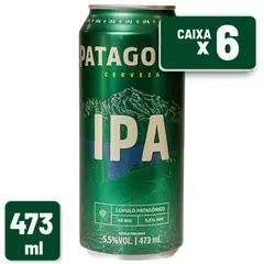 Cerveja Patagonia IPA Lata 473ml Caixa c/ 6 un 1x6 Unidades 473ml LATA ...