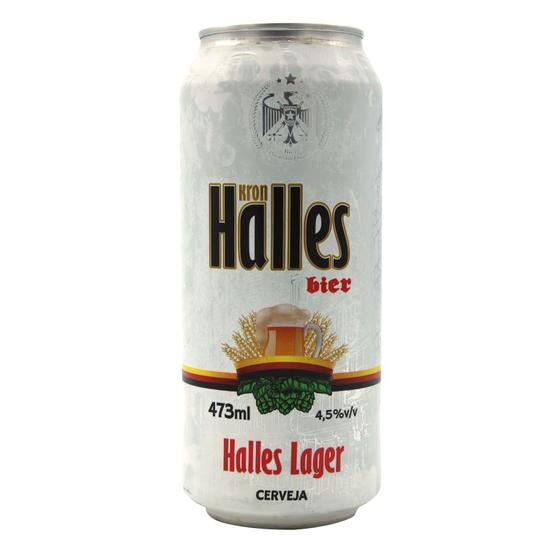 Cerveja Pilsen Halles Lager Kron 473ml - Kron Halles - Cerveja ...