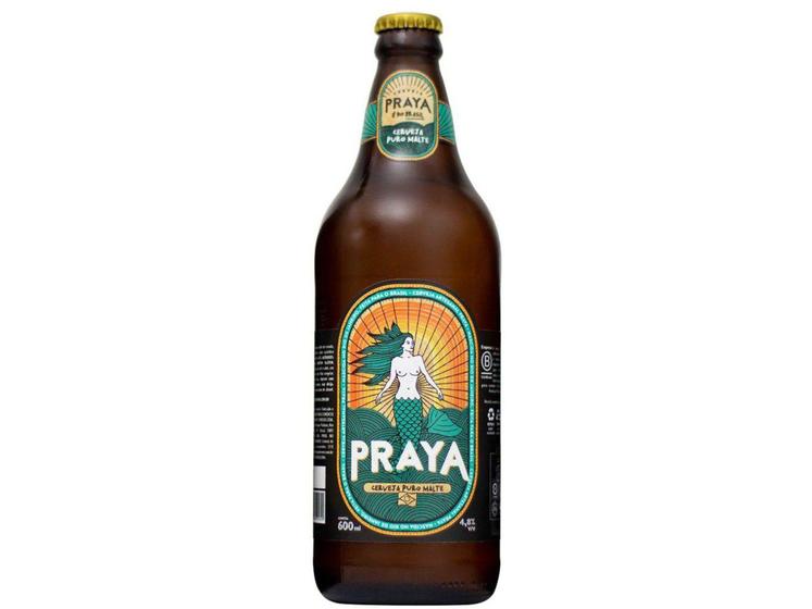 Cerveja Praya Puro Malte Lager Garrafa 600ml - Cerveja - Magazine Luiza