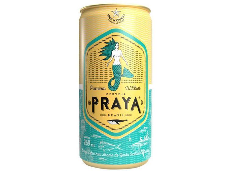 Cerveja Praya Witbier Ale Lata 269ml - Cerveja - Magazine Luiza