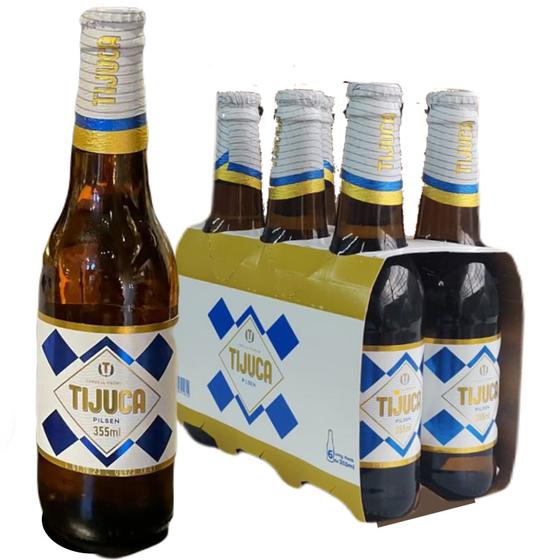 Cerveja Premium Tijuca Pilsen 355ml (6 garrafas) - CERPA - Cerveja ...