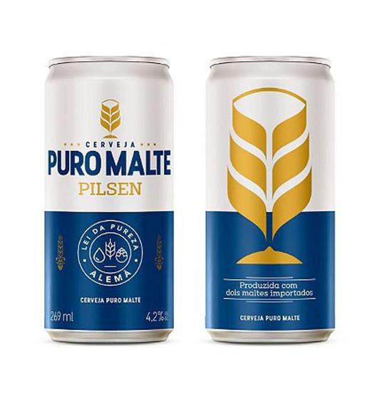 Cerveja puro malte pilsen 269 ml caixa c/ 12 un - IMPERIO - Cerveja ...