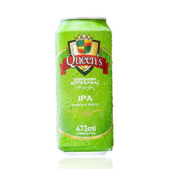 Cerveja Queens IPA Lata 473 ml - Queens Cervejaria - Cerveja - Magazine ...