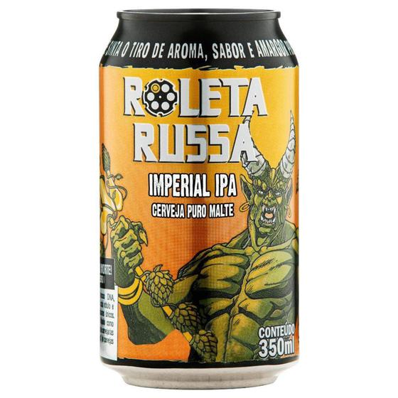 Cerveja Roleta Russa Imperial IPA - Lata 350ml - Cerveja - Magazine Luiza