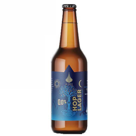Cerveja sem álcool Hop Lager - Long Neck 355ml - Nacional ...