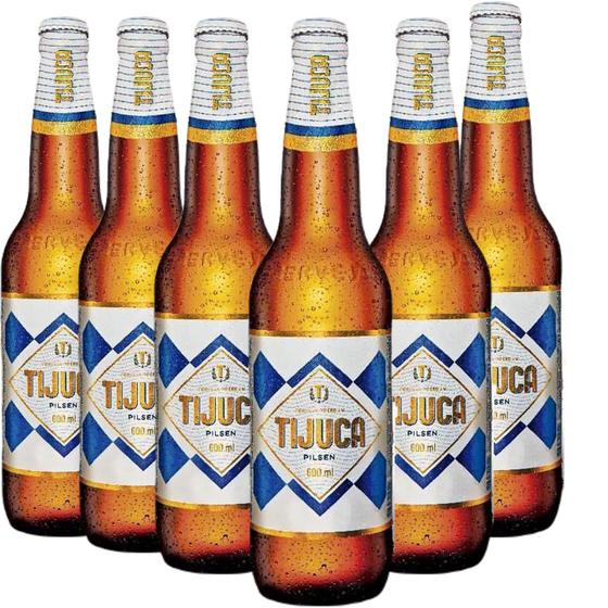 Cerveja TIJUCA Pilsen 600ml (6 Garrafas) - Cerpa - Cerveja - Magazine Luiza