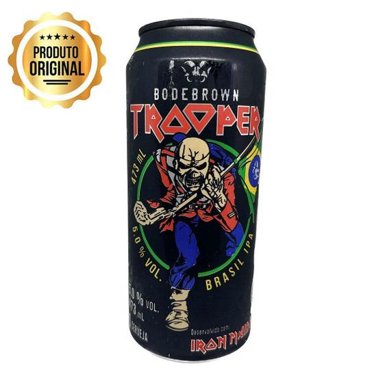 Cerveja Trooper Ipa 473ml sabor cacau manga chocolate - Original ...
