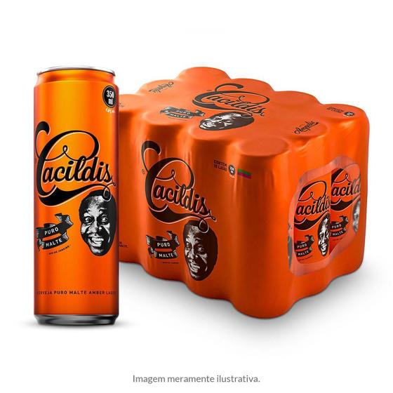 Cervejas Cacildis Lata 350ml - Pack 12 unidades - Brassaria Ampolis ...