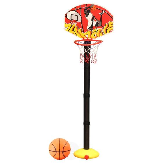 Cesta de basquete com 4 extensões regulagem altura bbr toys - Basquete ...