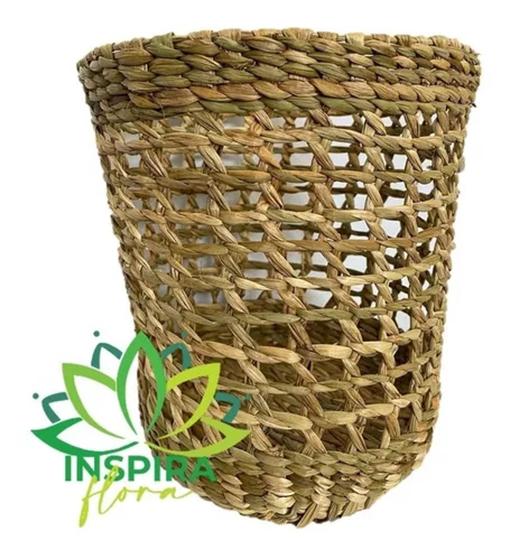 Cesto De Taboa Mole Roupas Decoração Banheiro Revista - FLORA FULL ...