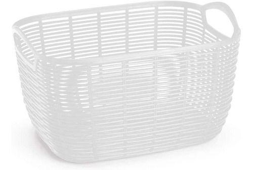 Cesto Organizador Cesta Multiuso Vime Decorativo Branco - Nitron ...