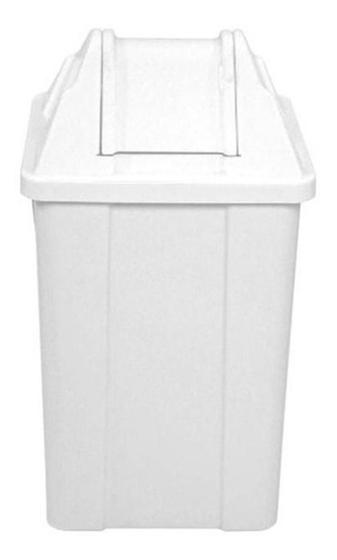 Cesto Quadrado Com Tampa Vai-Vem 100 Litros - JSN - Lixeira e Cesto de Lixo - Magazine Luiza