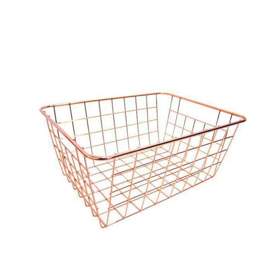 Cesto Retangular Aramado Multiuso - FWB - Caixas e Cestos - Magazine Luiza
