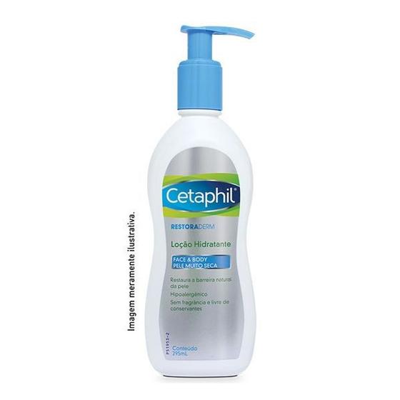 Cetaphil Restoraderm Loção Hid Corporal Facial Atópica 295mL ...