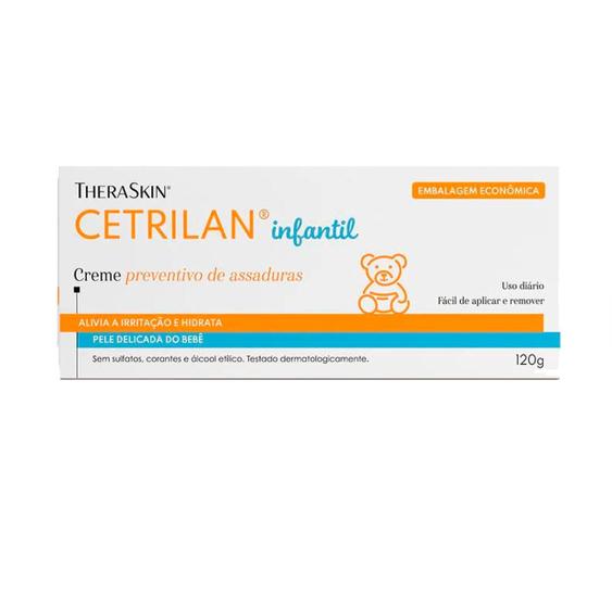 Cetrilan Creme para Prevenção de Assaduras 120G - Creme/ Pomada para ...