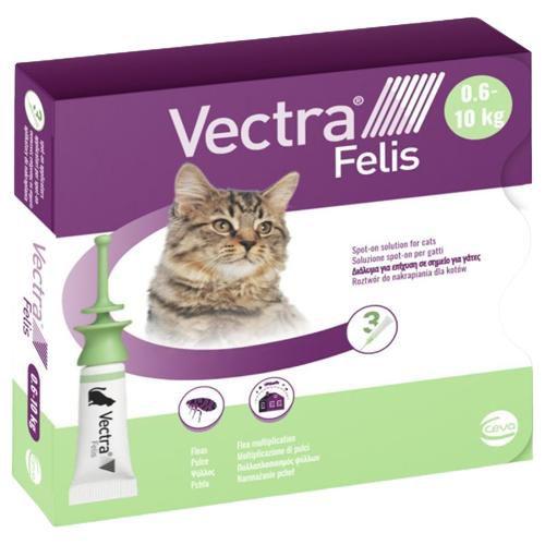 Ceva vectra 3d gatos 10kg - 1ml - Antipulga e Carrapaticida - Magazine ...