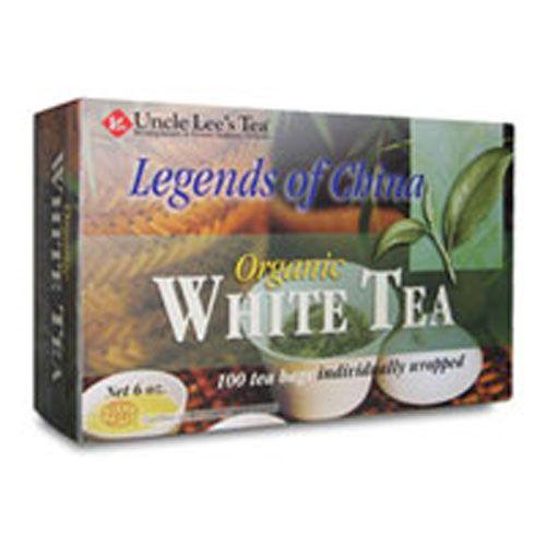 Chá Branco Orgânico Legends of China - 100 Sachês (Pacote com 6 ...