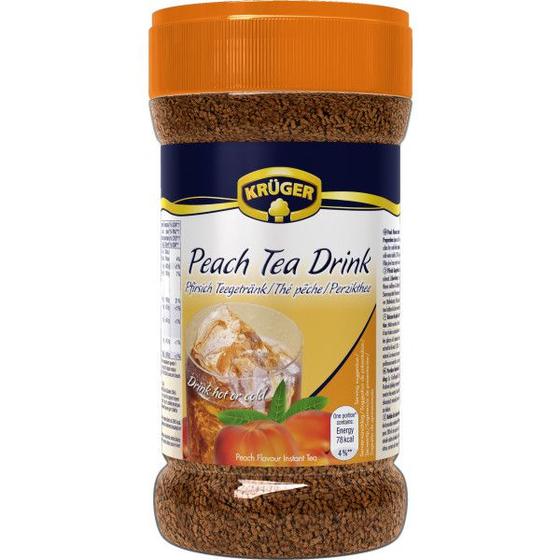 CHÁ DE PÊSSEGO ADOÇADO INSTANTÂNEO GRANULADO Krüger 400g - Chá ...
