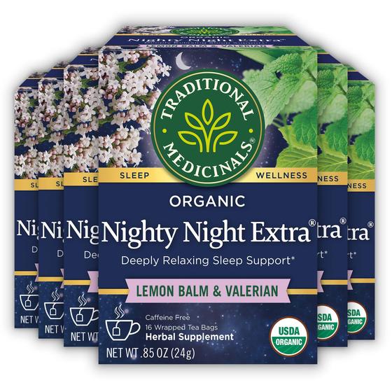 Chá e medicamentos tradicionais Nighty Night Extra Valerian 96x6 ...