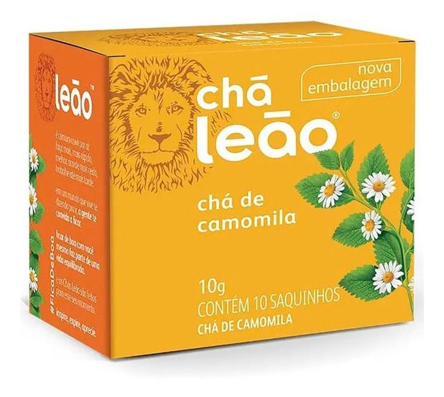 Chá Leão Camomila Em Sachê 10g 10 U - Chá - Magazine Luiza