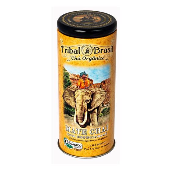 Chá Misto Orgânico - Canela do Ceilão+ Cardamomo+Cravo India+Erva Mate ...