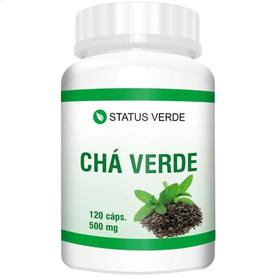 Chá Verde 120 Cáps - Status Verde - Fitoterápicos - Magazine Luiza