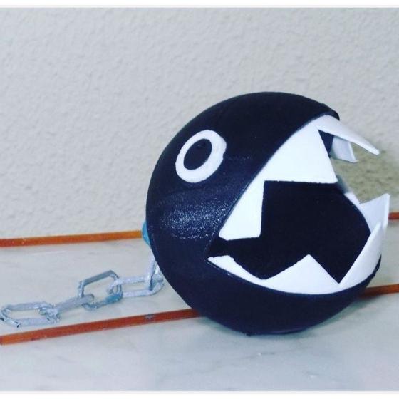 Chain Chomp - Super Mario Bros. ToyArt - 3Dbros - Bonecos - Magazine Luiza