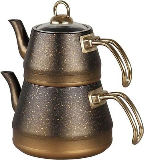 Chaleira & Bule Turco Granito Perfeito / Gold 8200 - OMS - Bules ...