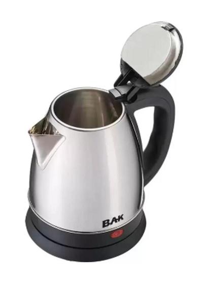 Chaleira Eletrica 110v Inox Prática 1100w Bak Economica 1.8l - mbr ...