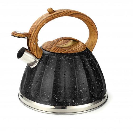 Chaleira Em Aço Inox 3 Litros Com Apito Para Indução - Vicalina ...