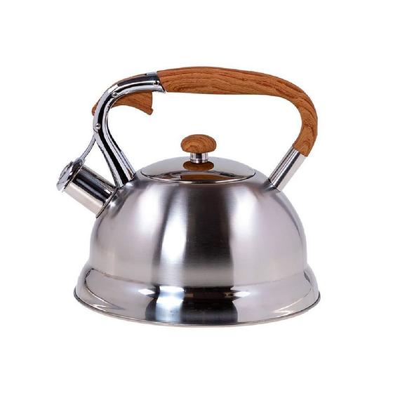 Chaleira em inox com alca bambu - mimo style - Chaleiras - Magazine Luiza