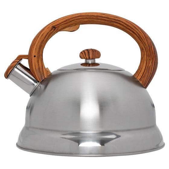 Chaleira Em Inox Com Alça Cor Bambu - Mimo Style - Chaleiras - Magazine ...