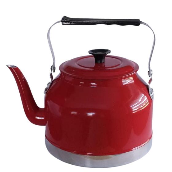 Chaleira Grande Para Chá Café Leite Em Alumínio 3 Litros - Da Aluminios ...