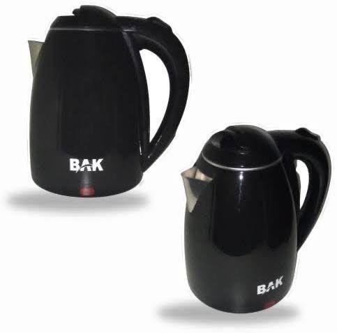 Chaleira Jarra Elétrica 1.8 Litros BAK 110v - Preto - Chaleira, Bule ...