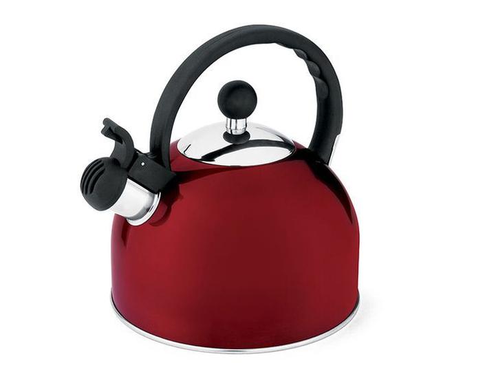 Chaleira Mundial Plaza Vermelha C Apito Fixo 2 L - Hercules - Chaleiras ...