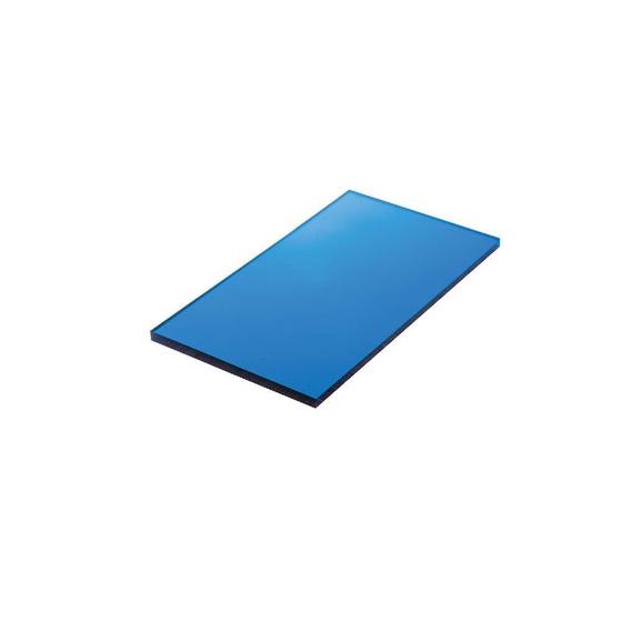 Chapa de Policarbonato Compacto Azul 3mm - 2,05m x 3,00m - RM ...