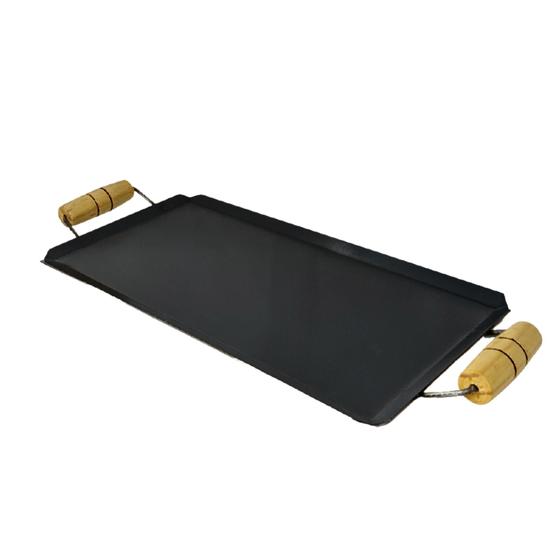 Chapa Grill Média Hambúrguer Bife Fogão Churrasqueira Alça - CPS ...