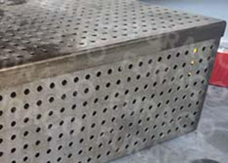 Chapa Perfurada Aço Carbono 1,5mm - Sob Medida - 100x50cm - tecnho ...