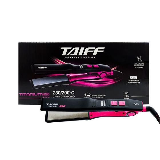 Chapa Prancha Taiff Titanium 450 Colors 230C Pink - Chapinha / Prancha ...