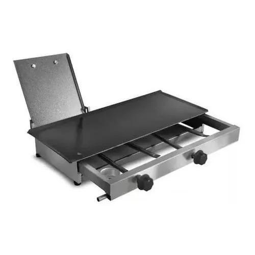 Chapeira Tradicional 60X30 Com Abafador A Gás. - Fast Gourmet - Chapa ...