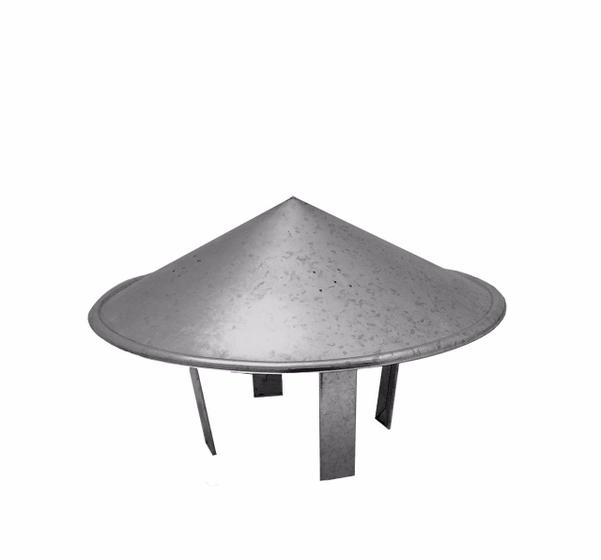 Chapéu chinês para chaminé de 20cm de diâmetro - Galvocalhas - Chapéu ...
