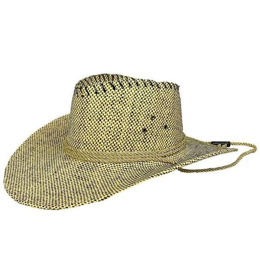 Chapéu Country Cowboy Palha Unissex Várias Cores - Fantasias Carol BI ...