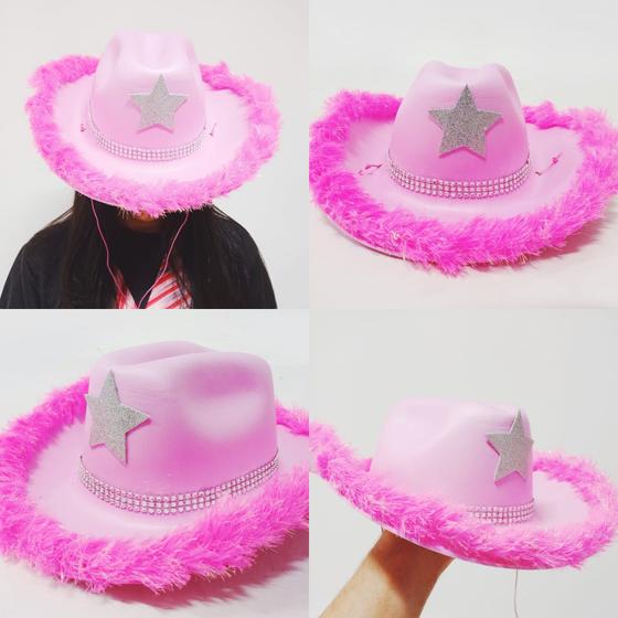 Chapéu Show Rosa Mia Rbd Rebeldes Anahí Colucci Barato - Dinka - Chapéu ...