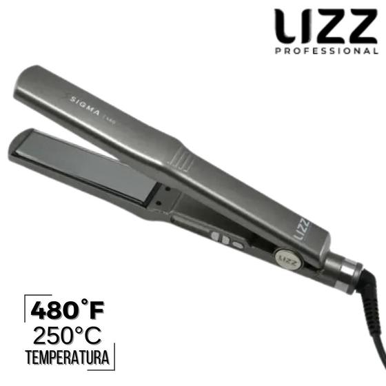 Chapinha De Cabelo Lizz Prancha Profissional Salão Alisadora Sigma 480F ...