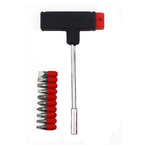 Chave C/11 Pontas C/ Cabo Tipo T - Black Bull - Chave Manual - Magazine ...