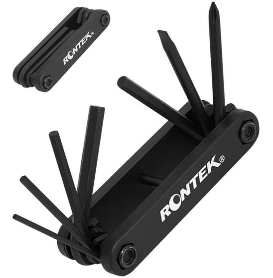 Chave Canivete Ferramentas 7 Funções Bike Bicicleta Rontek - Chave de ...