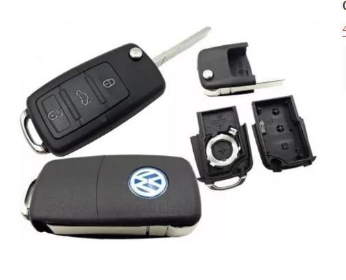 Chave Canivete VW Gol Voyage Saveiro Fox Polo Golf Bora G2 G3 G4 G5 ...