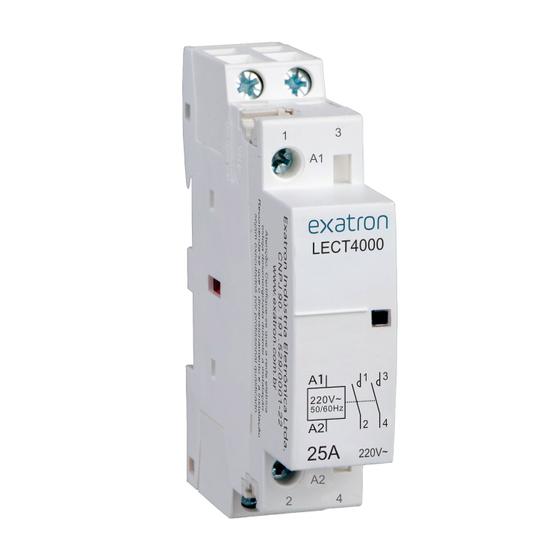 Chave Contator Modular Bipolar 25a 2na 2 Polos Magnetico 220v 50/60hz ...