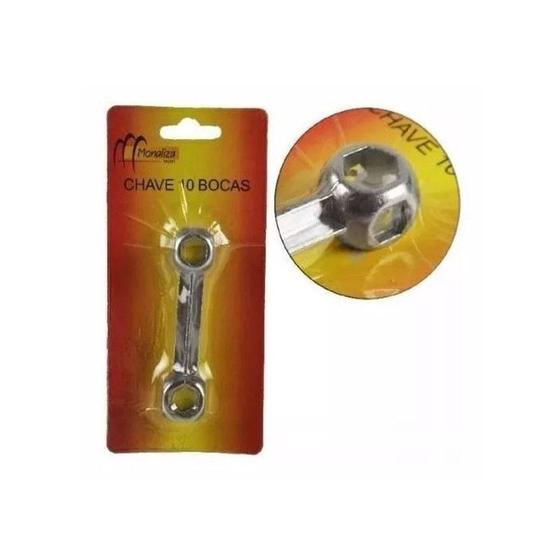 Chave De Boca Pequena Multiuso 10 Em 1 Multifunções Metal - Monaliza ...